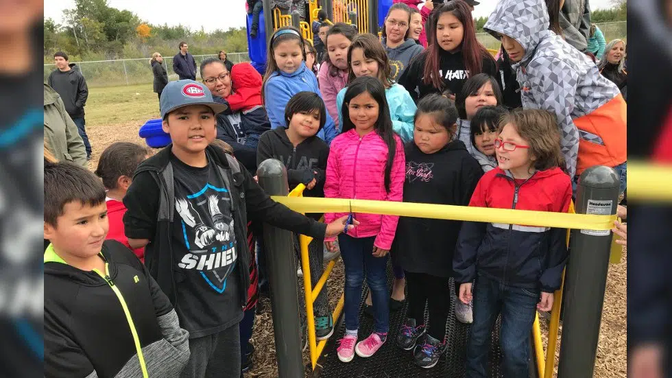 Muskoday First Nation Community School celebrates accessible playground ...
