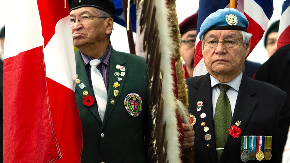 Grand Chief of the First Nations Veterans Association of Sask. reflects ...
