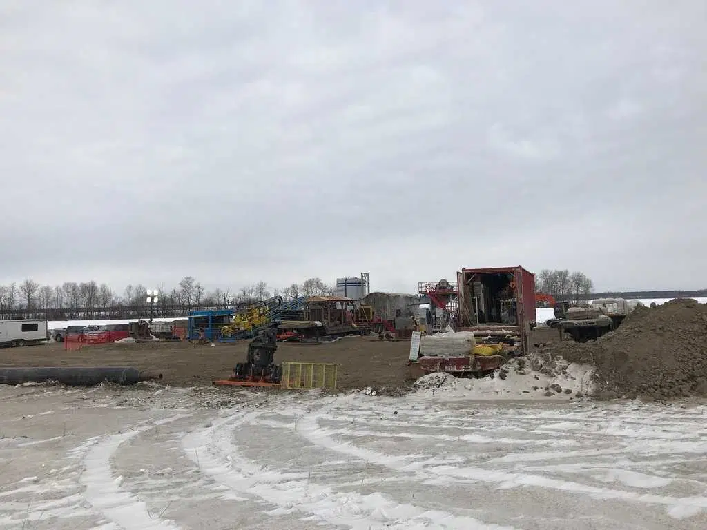 Drilling commences on new pipeline under North Saskatchewan River | paNOW