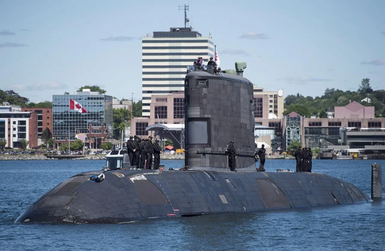 Navy submarine HMCS Windsor returns to Halifax after five-month ...