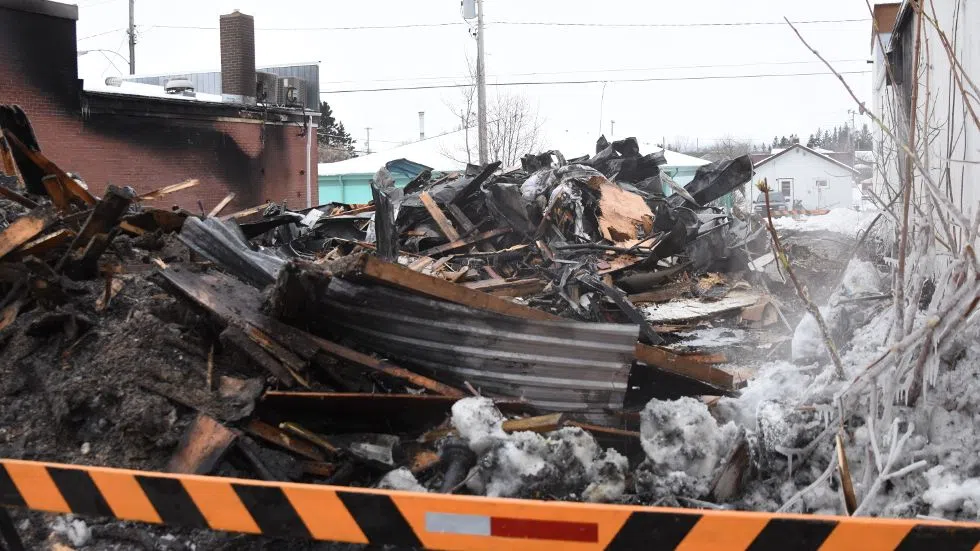 Downtown businesses destroyed by fire in Hudson Bay | paNOW