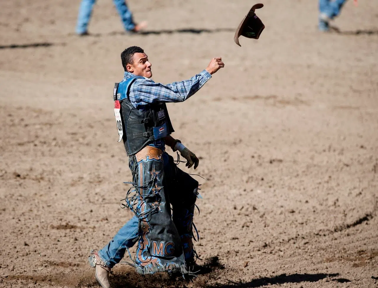 Brazilian bull rider Marcos Gloria wins top prize at the Calgary ...