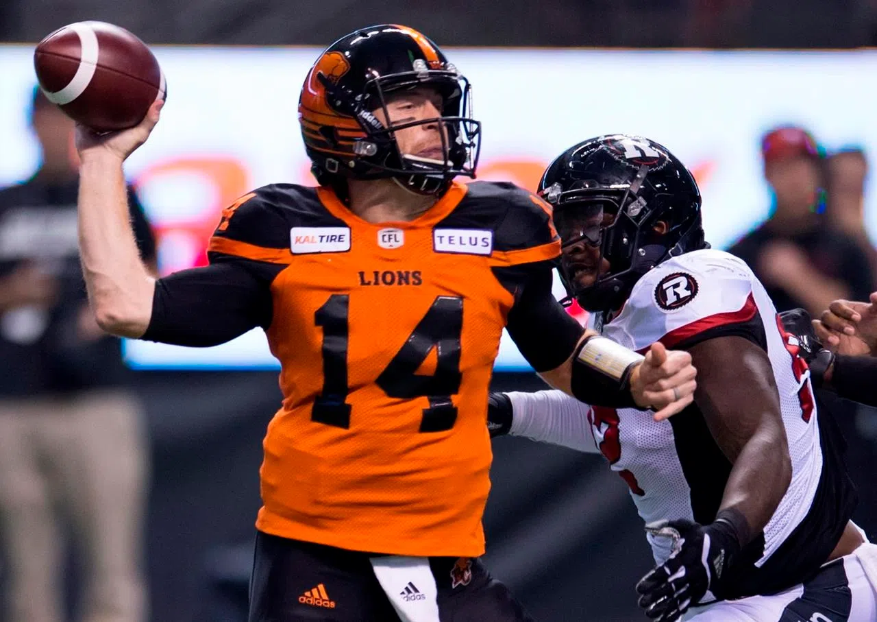 ‘Upper-body’ injury sidelines B.C. Lions quarterback Travis Lulay | paNOW