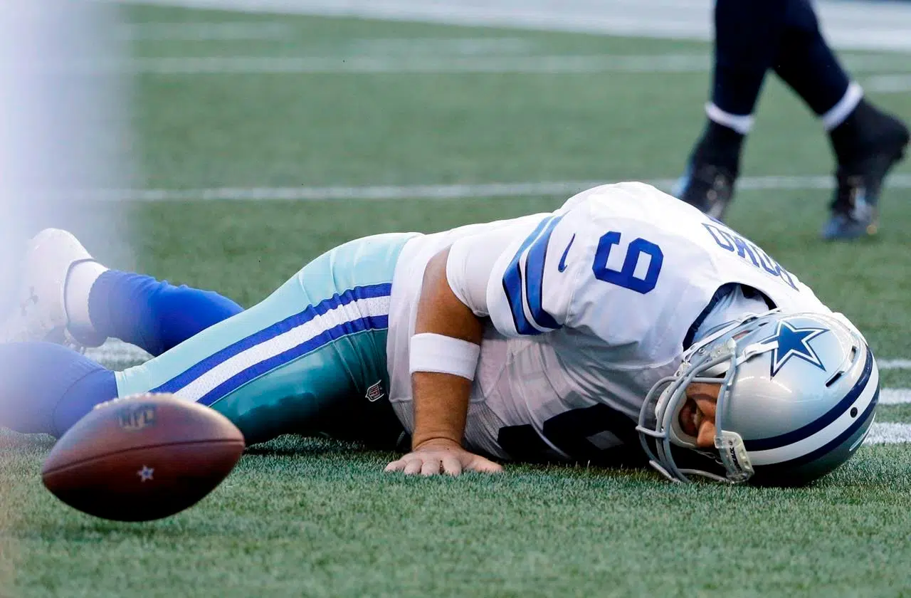 Tony Romo out with another back injury, no word on return | paNOW