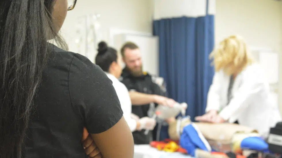 Sask Polytech surprises students with mock emergency | paNOW