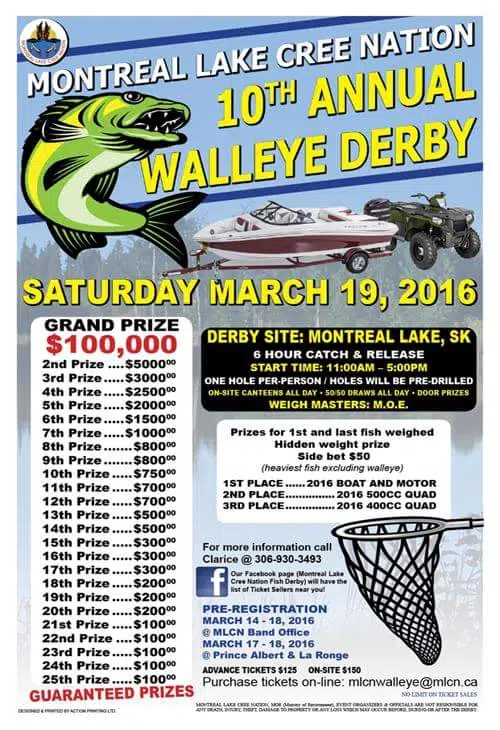 Walleye Derby for Montreal Lake | paNOW