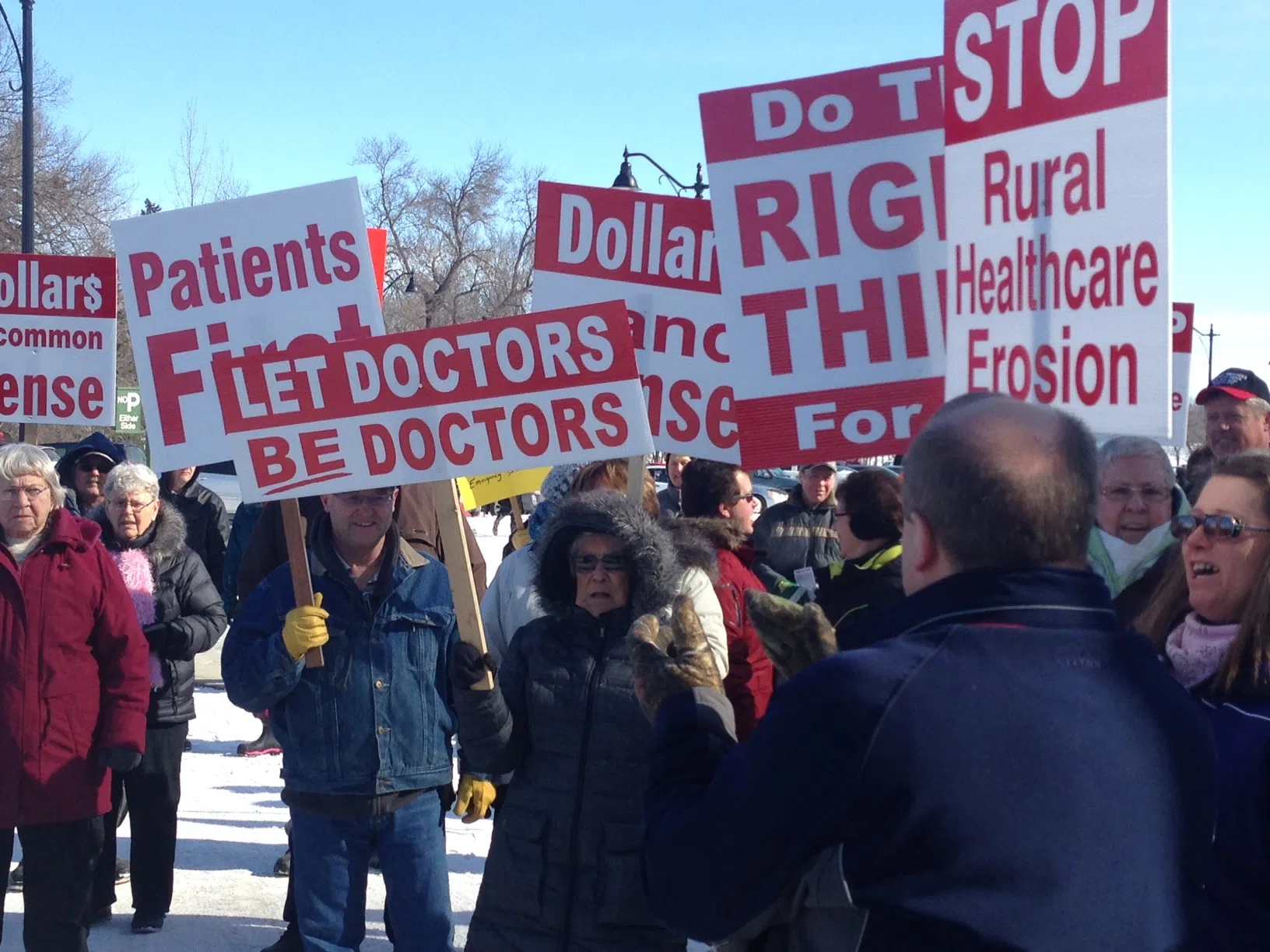 Need for health care closer to home in rural Sask. sparks rally | paNOW