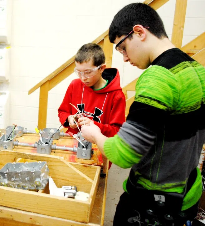 Grade 7 students Try-A-Trade at Carlton | paNOW