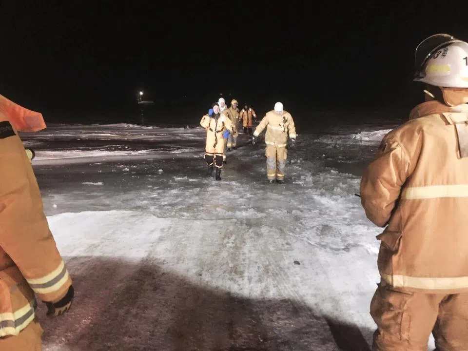 Warman fire crews rescue woman from car in South Sask. River | paNOW