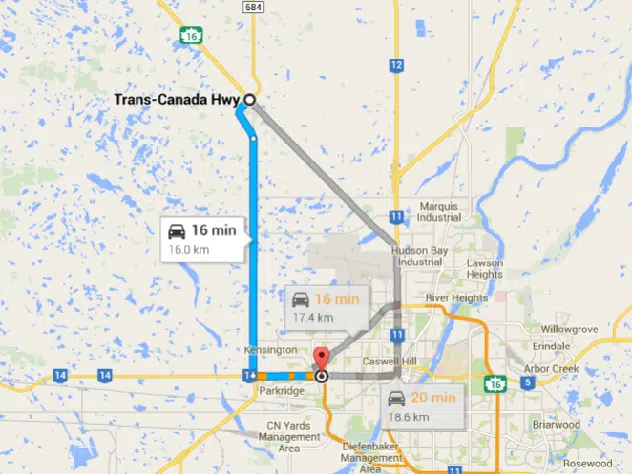 Highways ministry eyes west-end bypass around Saskatoon | paNOW