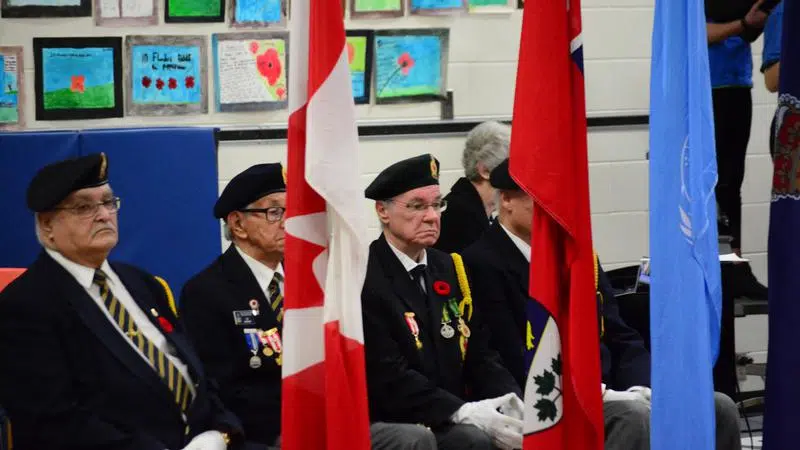 École Vickers School hosts annual Remembrance Day ceremony | paNOW