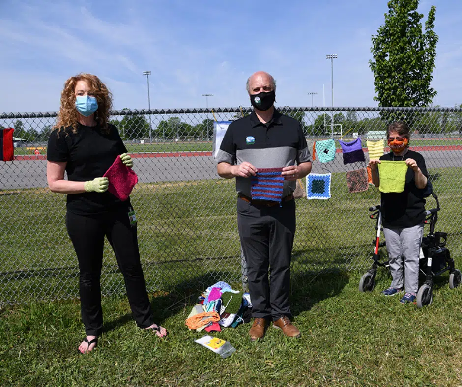 Yarn brightening up Mary Ann Sills Track | 91X FM CJLX