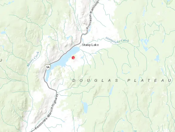 Updated – BC Wildfire Service responding to new blaze near Stump Lake ...