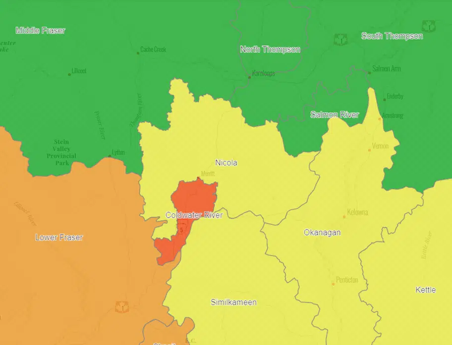 Coldwater River Drought Likely to Worsen | Radio NL - Kamloops News