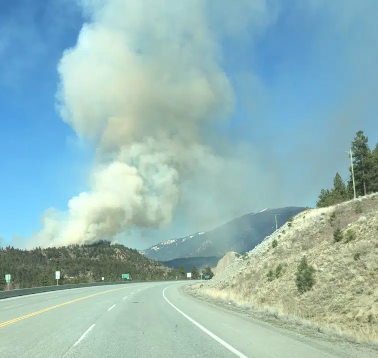Fire crews attacking 150-hectares wildfire near Lytton | Radio NL ...