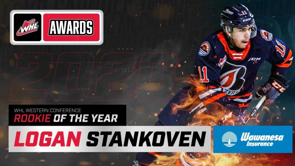 Logan Stankoven named WHL Western Conference Rookie of the Year | Radio ...