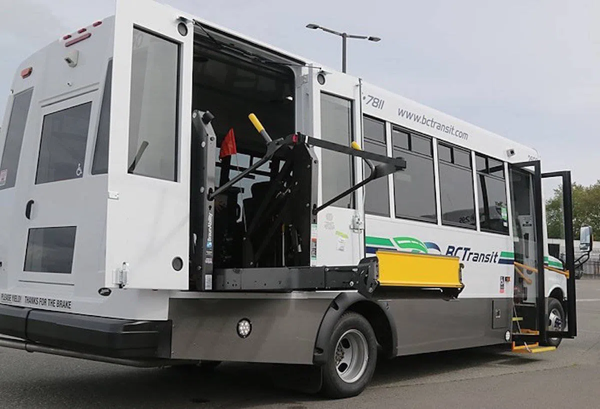 Custom transit bus for people with disabilities to come to Kamloops ...