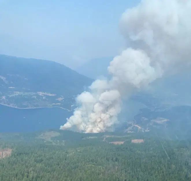 Parts of Sicamous being evacuated because of new wildfire Tuesday ...
