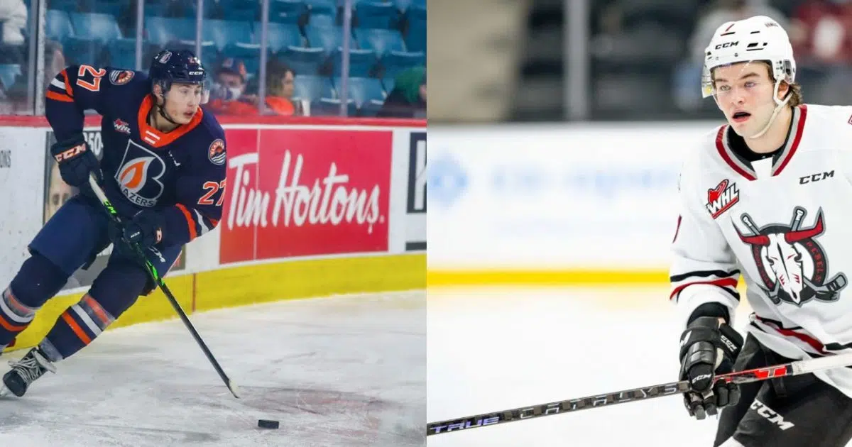 Blazers trade Mats Lindgren to Red Deer for defenceman, draft pick ...