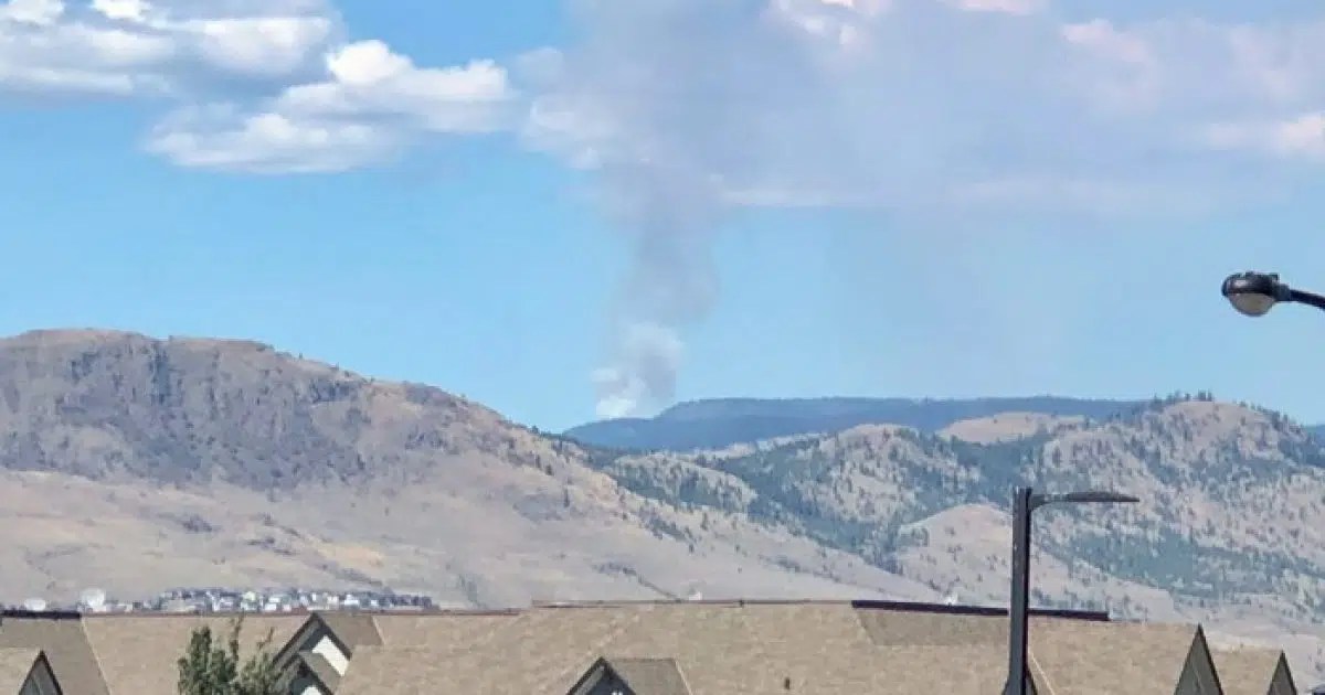 New wildfire burning north of Kamloops | Radio NL - Kamloops News