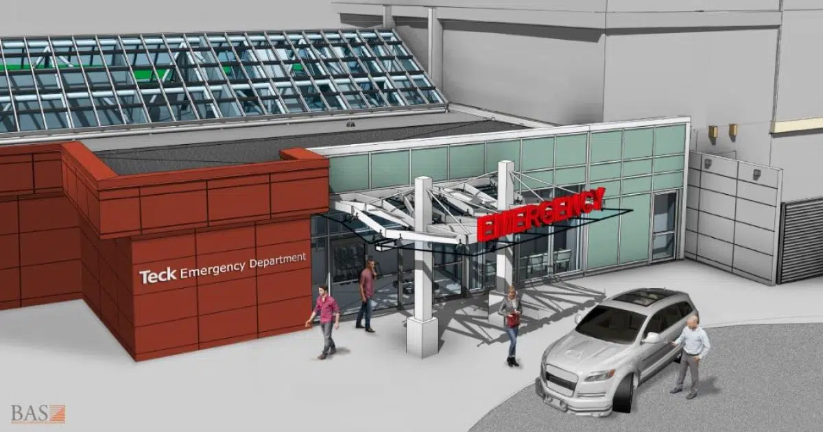 Construction underway at new Teck Emergency Department at Royal Inland ...