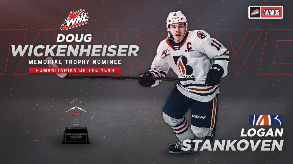 Logan Stankoven nominated for WHL Humanitarian of the Year Award ...