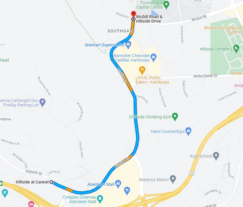 Month-long paving project on Hillside Drive to start after Labour Day ...