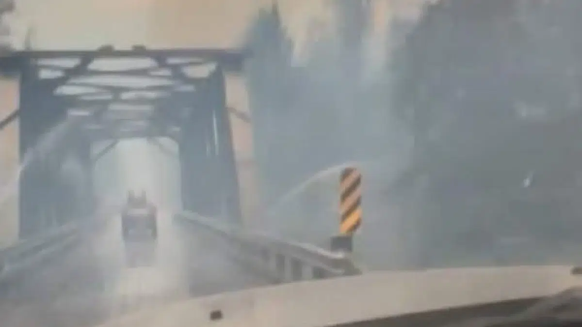 Evacuations by boat underway as Scotch Creek Bridge closed | Radio NL ...