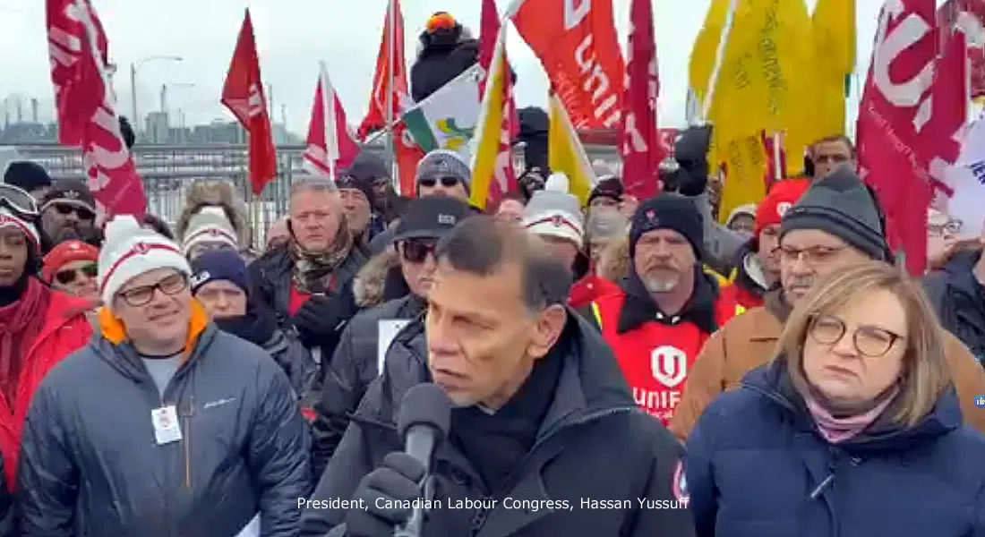 Unions Converge For Solidarity Rally | 92.9 The Bull