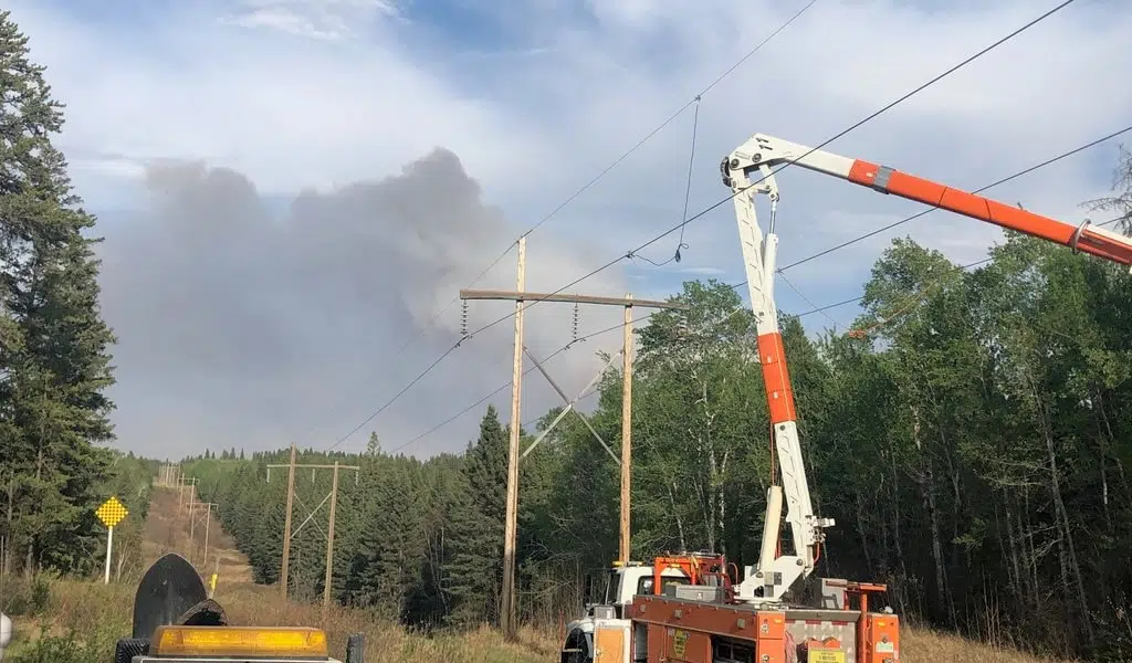 Provincial Power Pole Maintenance Underway | 92.9 The Bull