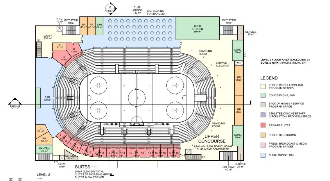 Prince Albert Arena and Event Centre Plan | Country 600 CJWW