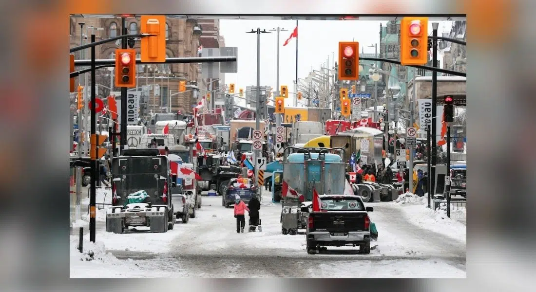 Demonstrations Continue in Ottawa for a Third Weekend; Border Blockades ...