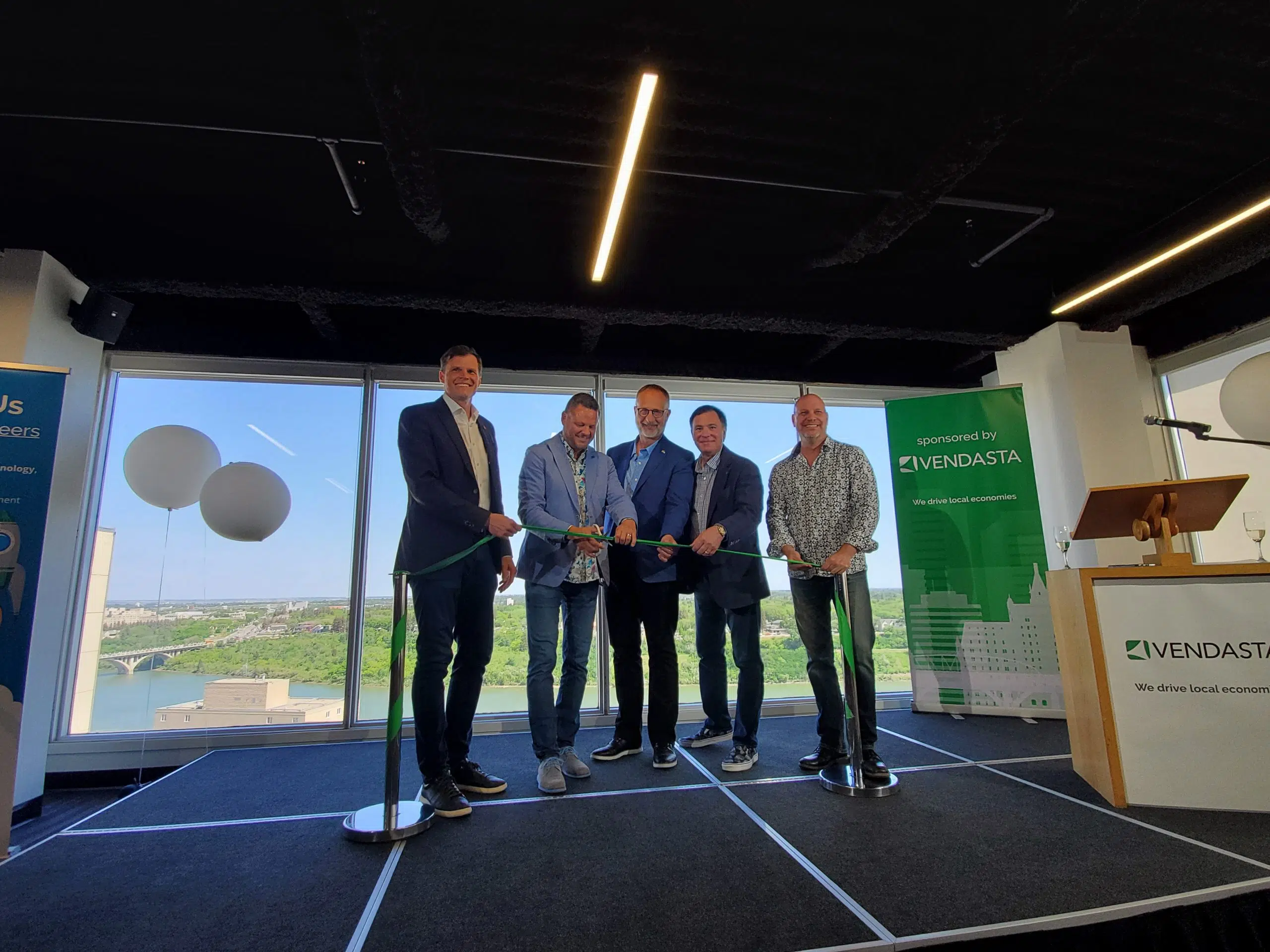 Vendasta cuts the ribbon on their new downtown office | Country 600 CJWW