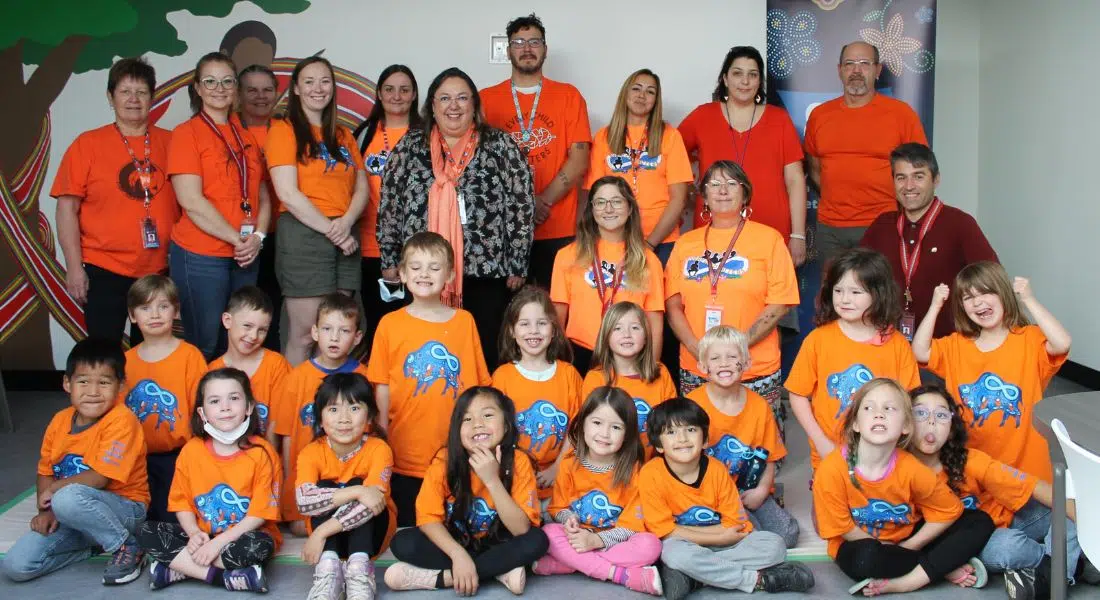 Metis Nation-Saskatchewan works with students during Truth and ...