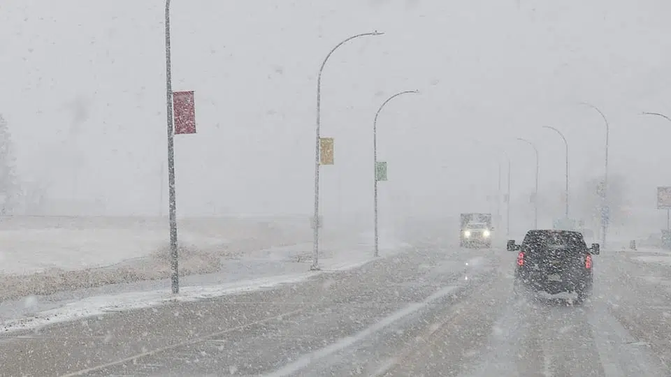 Snow storm hits hard in southern Saskatchewan with Highway 1 blocked ...