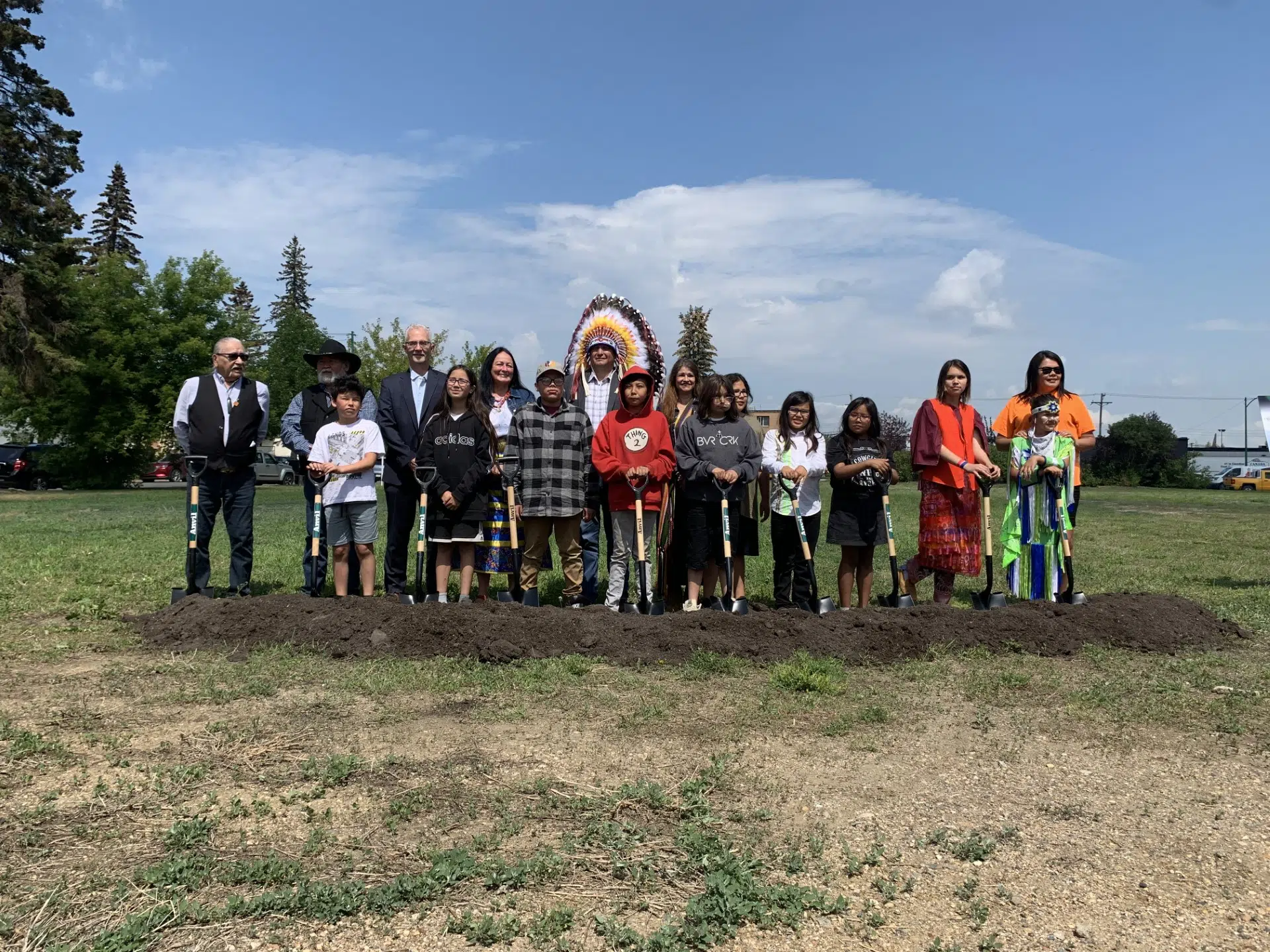 Official kick off to build the new St. Frances Cree Bilingual School ...