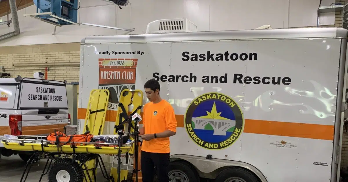 Saskatoon Search and Rescue assembles two additional specialized teams ...