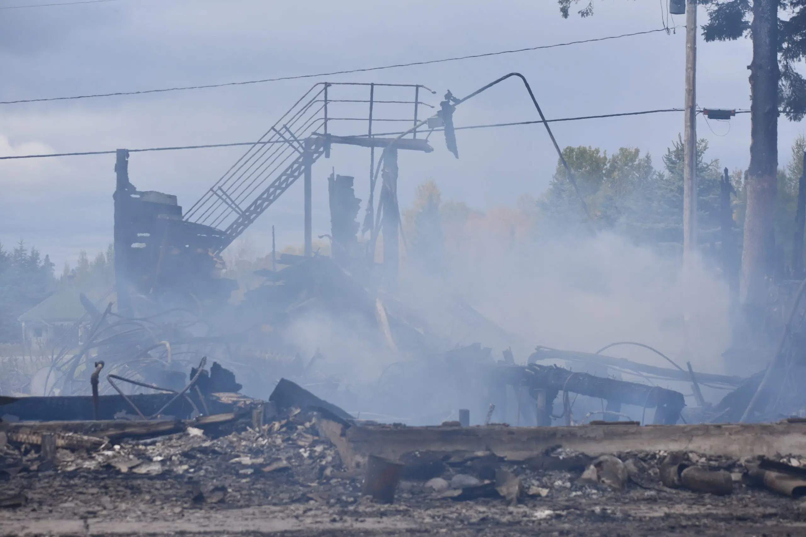 Historic Schoolcraft County Hotel Destroyed By Fire ...