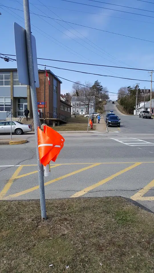 Crosswalk Flags Installed In Town Of Digby | Y95.5