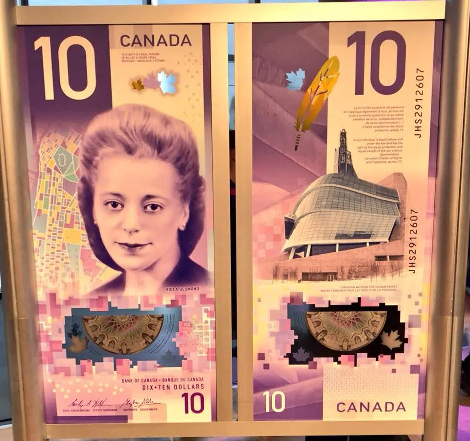 History In Halifax As A New $10 Bill Featuring Viola Desmond Is ...