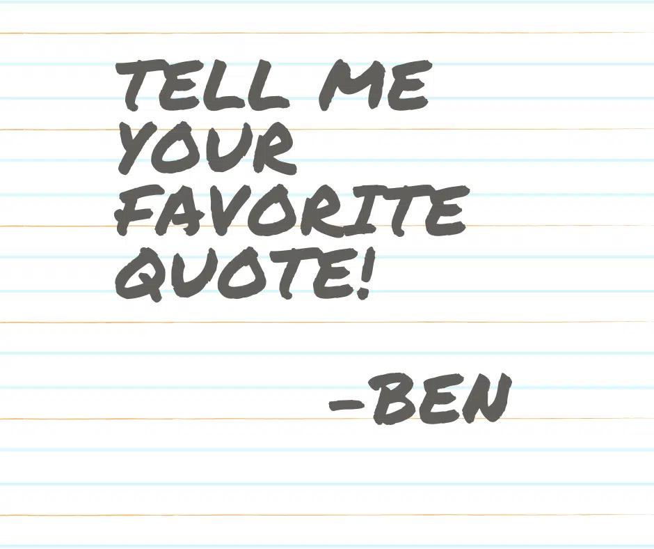 WHAT’S YOUR FAVORITE QUOTE? | Y95.5