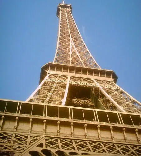 The Eiffel Tower in Paris, is reportedly riddled with rust and badly in ...