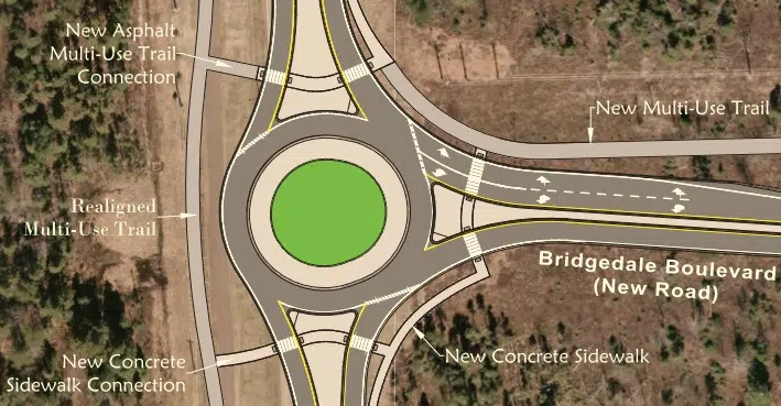 New Roundabout In Riverview To Open After 6pm Friday Night | 91.9 The Bend