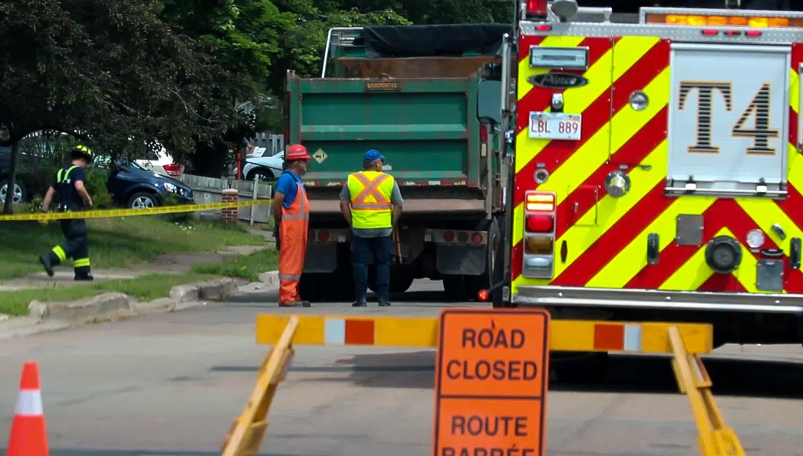 Gas Line Ruptured During Construction | 91.9 The Bend