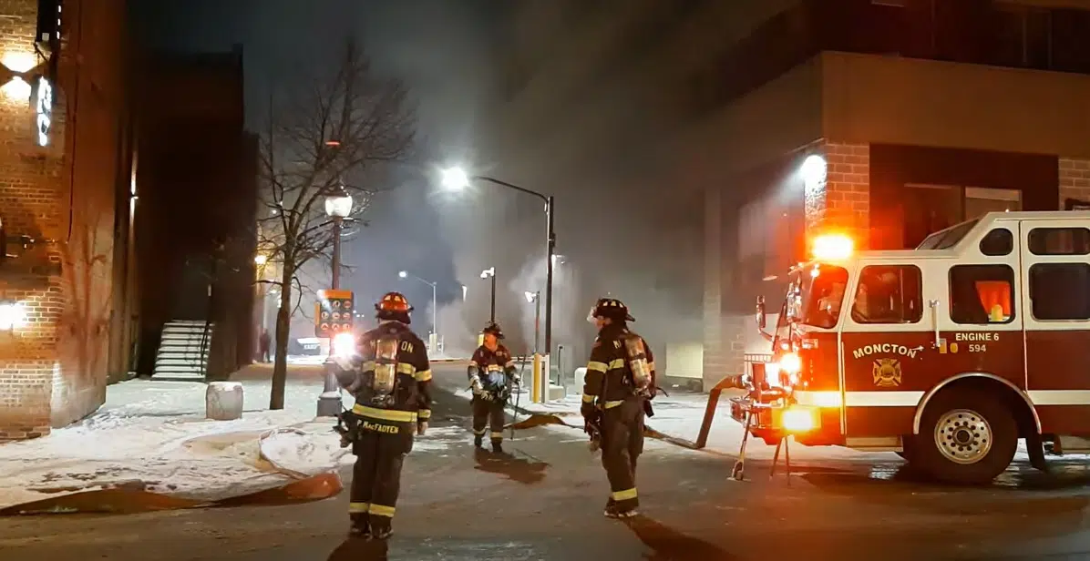 Moncton Fire Battles Blaze In Parking Garage | 91.9 The Bend