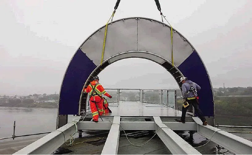 Skywalk Successfully Installed At Reversing Falls | Country 94