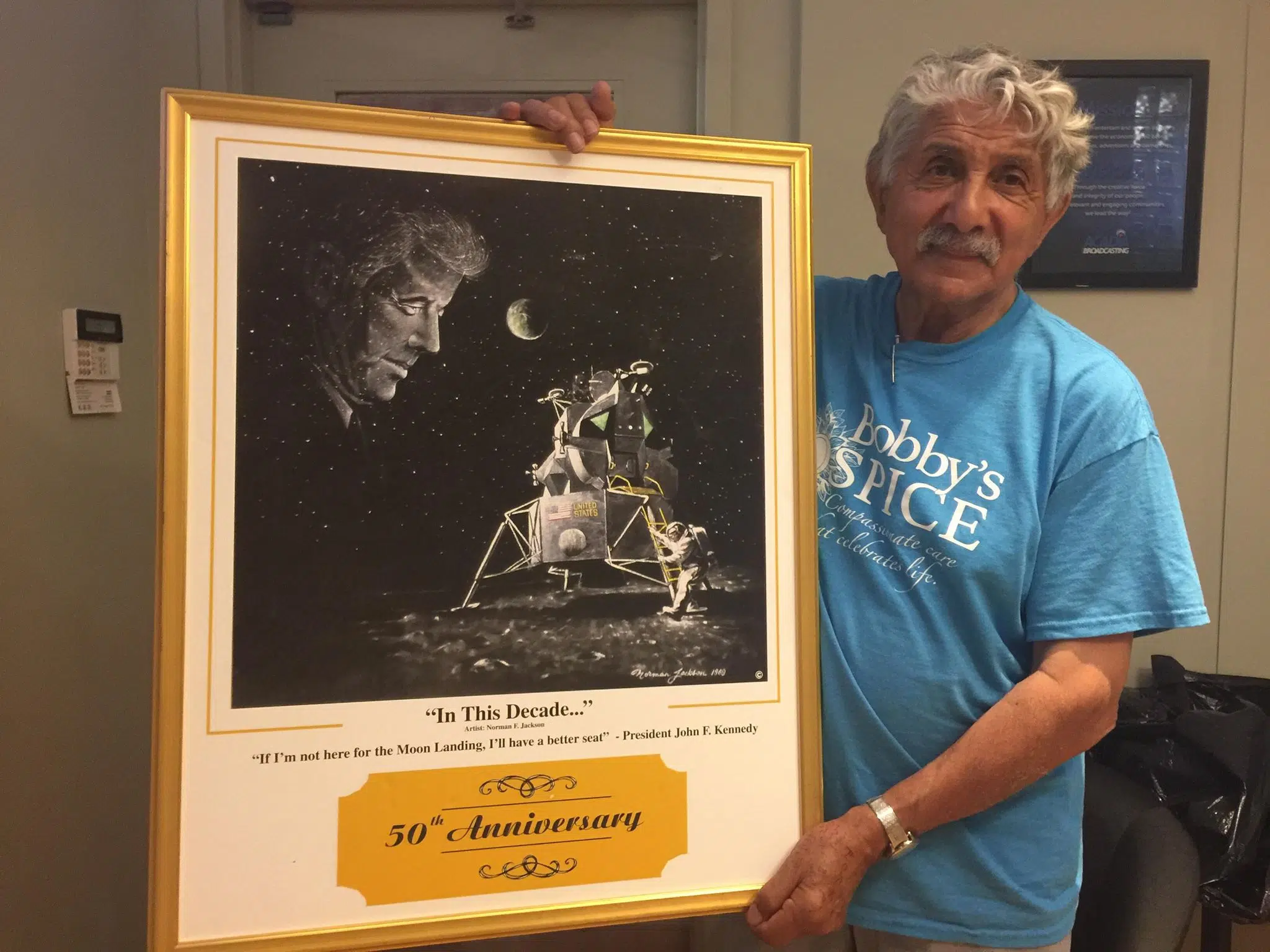 Saint John Artist Has Unique Lunar Landing Connection | Country 94