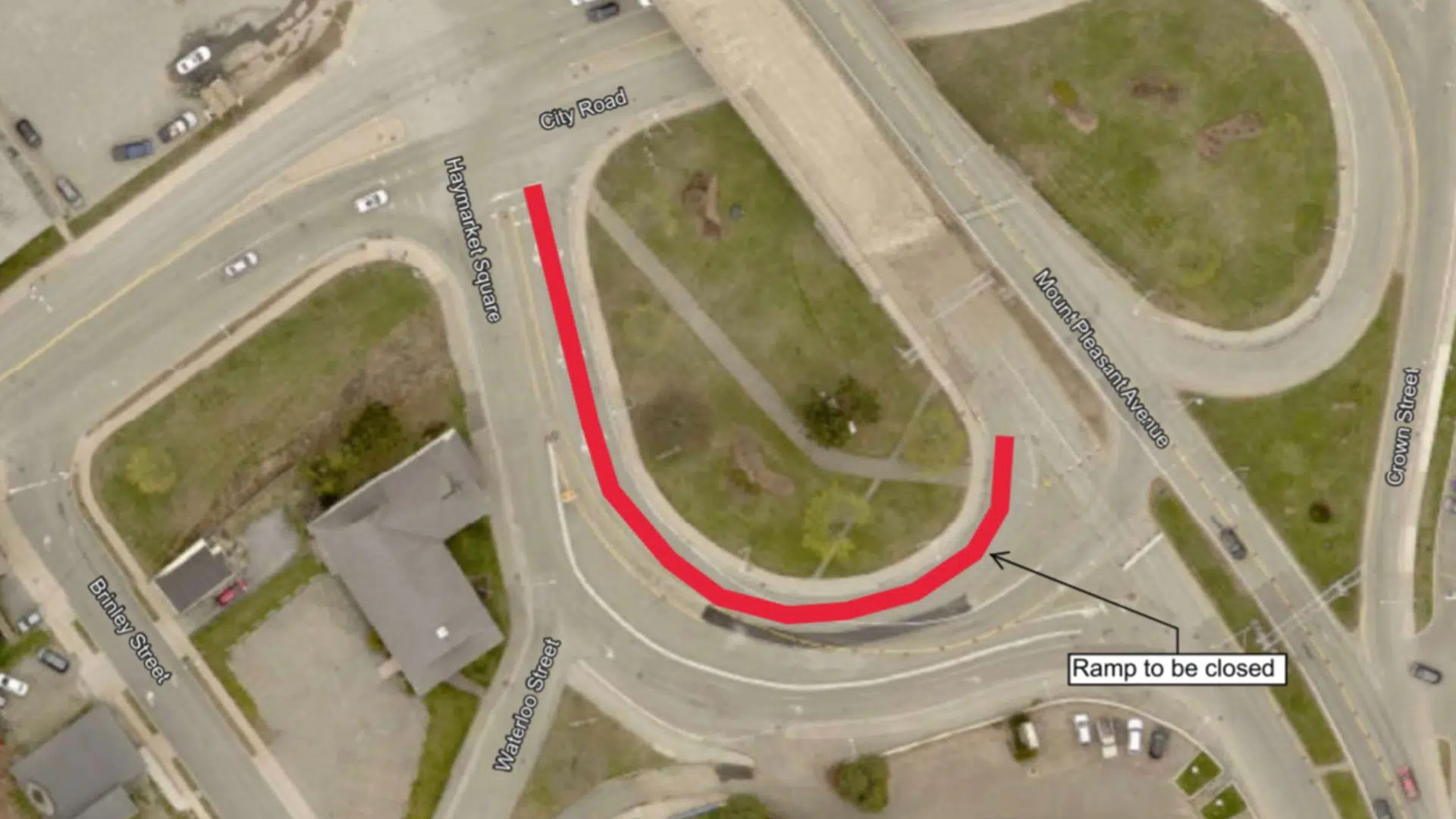 Crown Street Overpass Off-Ramp Closed Friday | Country 94