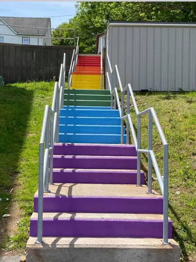 Happy Pride Month!! Have You Seen The Rainbow Stairs? | Country 100.7