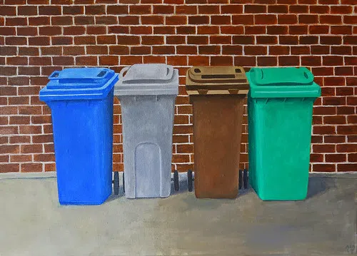 Self Driving Garbage Bins Are Here… And They’re Amazing! | CKBW